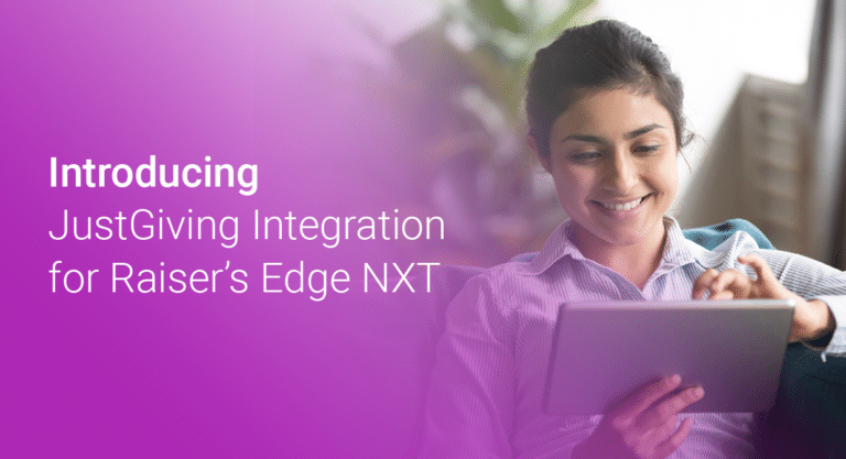 JustGiving Integration for Raiser's Edge NXT | JustGiving Blog