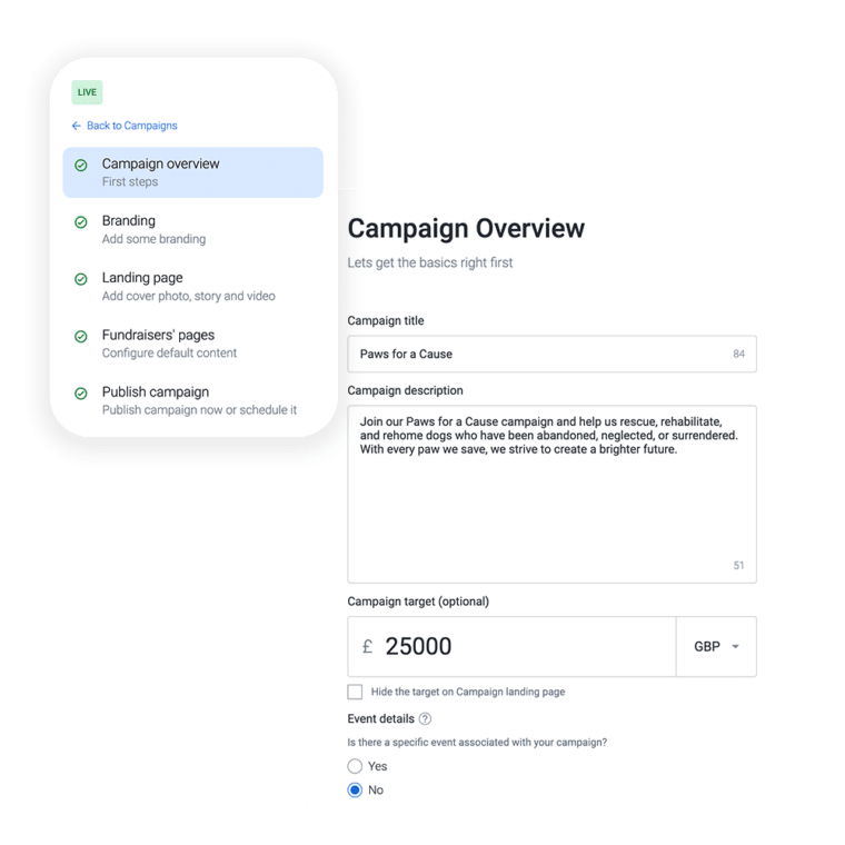 Introducing New Charity Campaign Features: Cover Videos, Easy Sharing ...